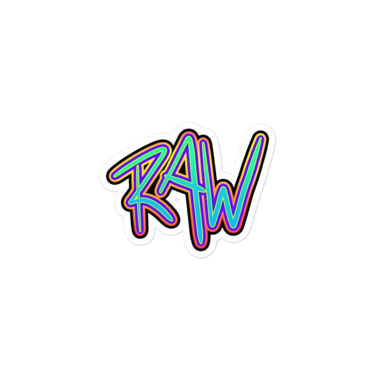 RAW Sticker - Riley Sinpai